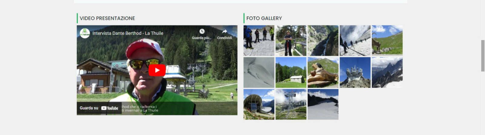 Gestire le gallerie di foto e i video — Più Turismo